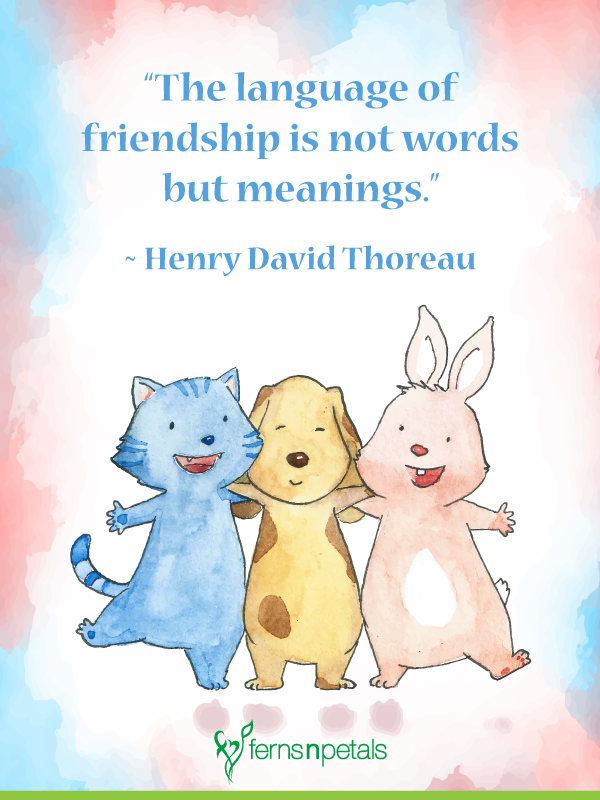 Friendship Day Quotes, Friendship Day Messages 2019 - Ferns N Petals