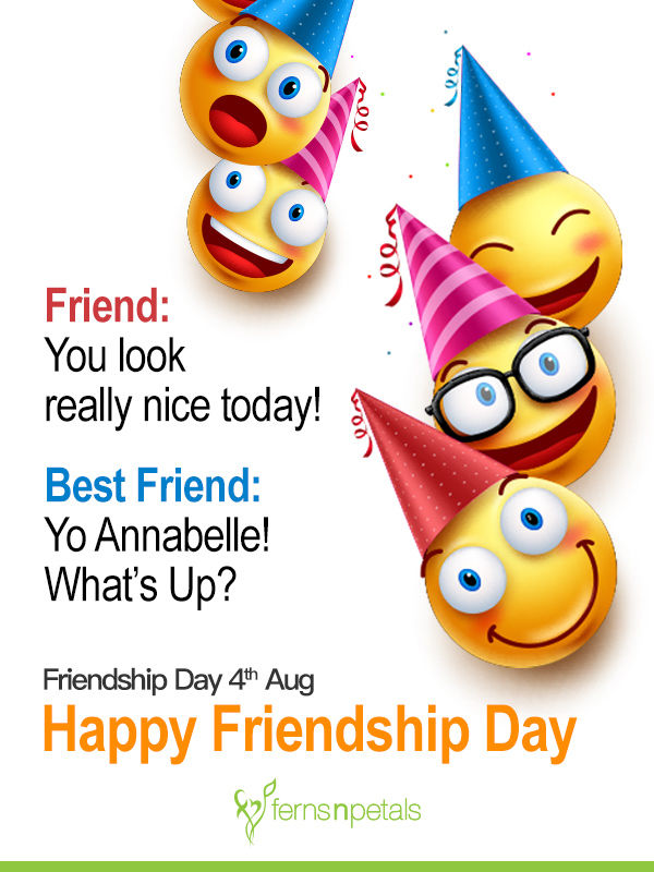 Friendship Day Quotes, Friendship Day Messages 2019 - Ferns N Petals