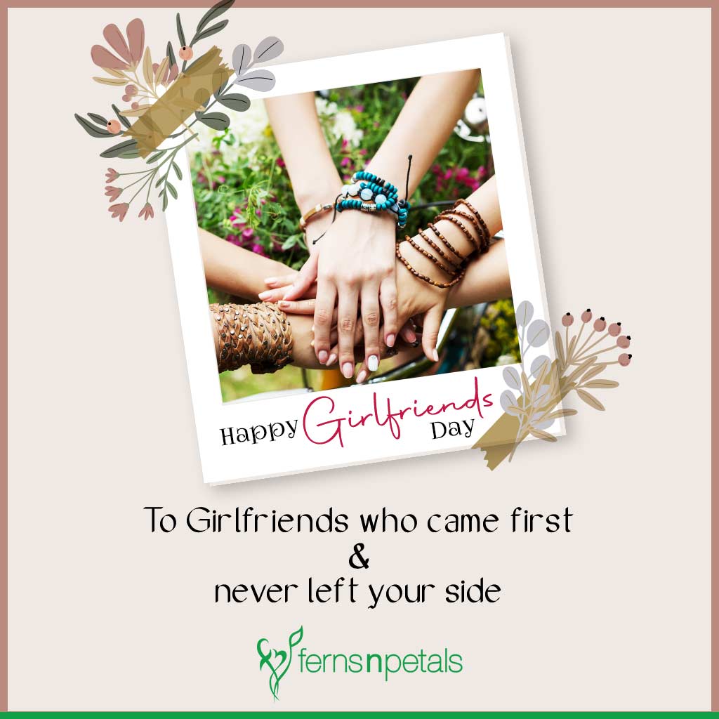Girlfriends Day Quotes, Wishes Online 2022 - Ferns N Petals
