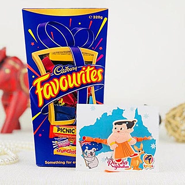 Pyari Kids Rakhi With Cadbury Favorite australia | Gift Pyari Kids ...