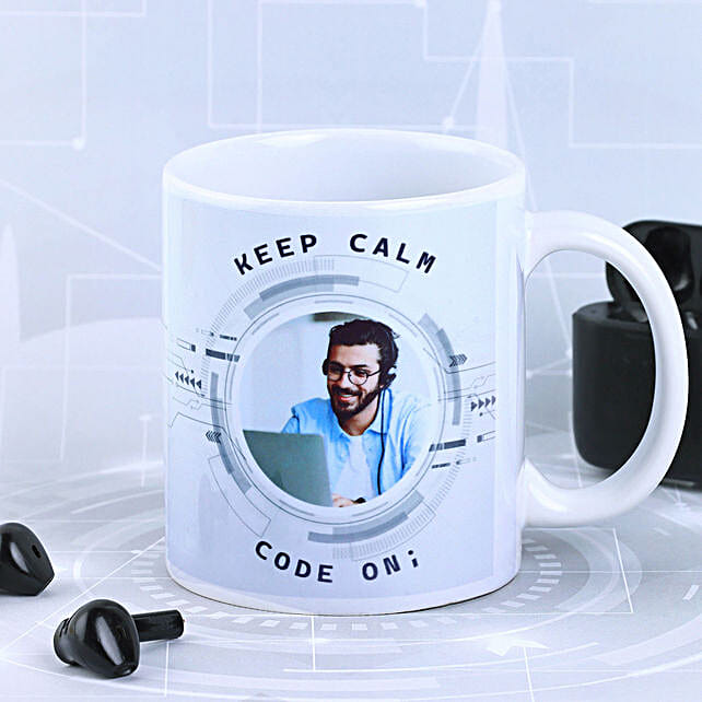 Personalised Photo Keep Calm Mug australia | Gift Personalised Photo ...