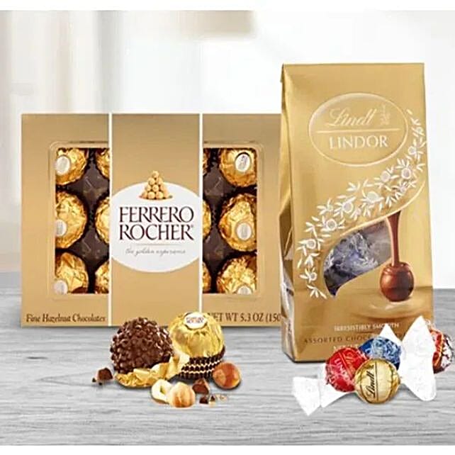 Lindt Lindor And Ferrero Rocher Combo australia | Gift Lindt Lindor And ...