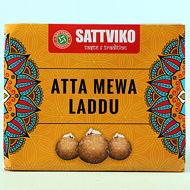Atta Mewa Laddu Box bahrain | Gift Atta Mewa Laddu Box- FNP