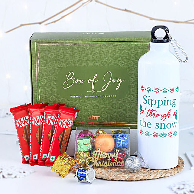 Box of Joyful Christmas Goodies bahrain | Gift Box of Joyful Christmas ...
