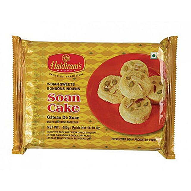 Haldiram Soan Cake 400 Gms canada | Gift Haldiram Soan Cake 400 Gms- FNP