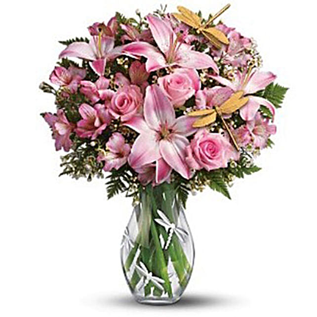 Pink Flowers Bunch canada | Gift Pink Flowers Bunch- FNP