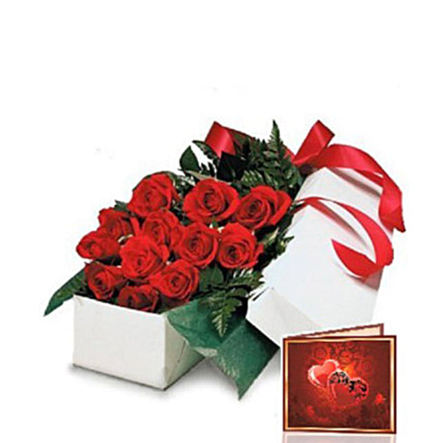 Red Roses Gift Box canada | Gift Red Roses Gift Box- FNP
