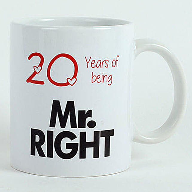 Personalised Mr Right Mug canada | Gift Personalised Mr Right Mug- FNP