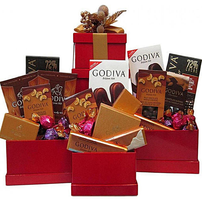 Christmas Holiday Tower By Godiva canada | Gift Christmas Holiday Tower ...
