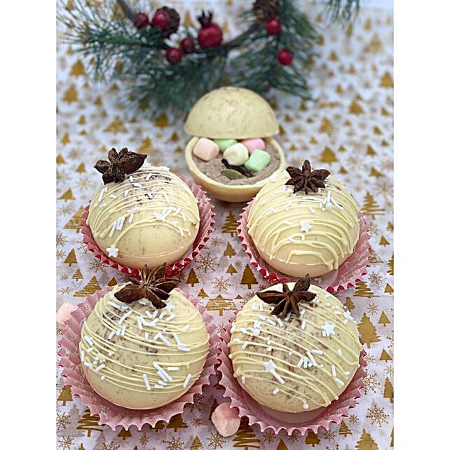 Chai Latte Bombs 4 Pcs canada | Gift Chai Latte Bombs 4 Pcs- FNP