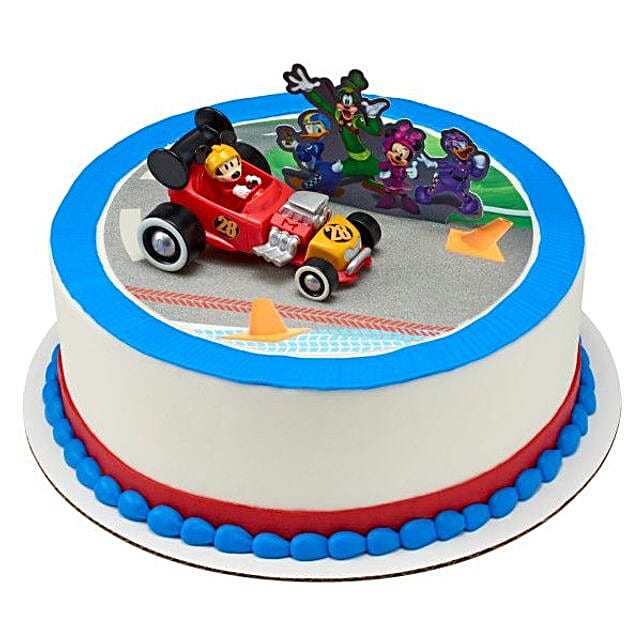 Mickey And Roadster Racers Chocolate Hazelnut Cake canada | Gift Mickey ...