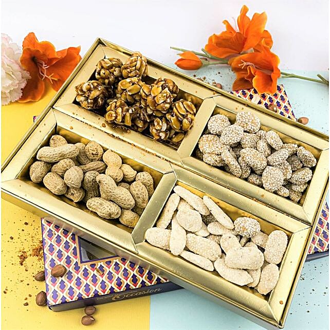 Happy Lohri Sweets And Peanuts Combo canada | Gift Happy Lohri Sweets ...