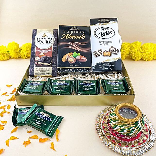 Diwali Greetings Assorted Chocolates canada | Gift Diwali Greetings ...