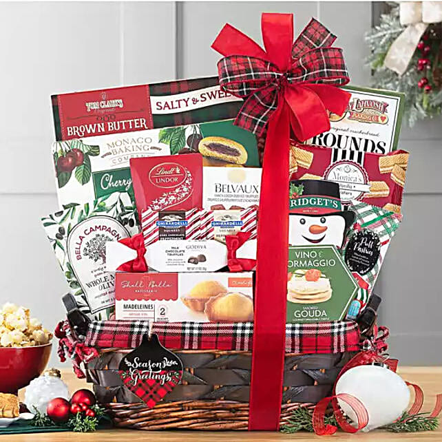 Gourmet Indulgence Hamper canada | Gift Gourmet Indulgence Hamper- FNP