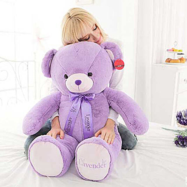 Adorable Lavender Bear china | Gift Adorable Lavender Bear- FNP