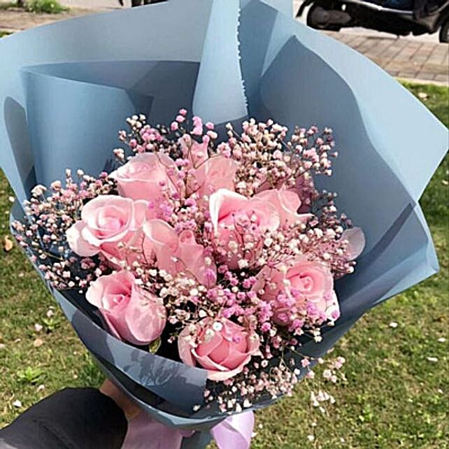 Pink Flower Bouquet china | Gift Pink Flower Bouquet- FNP