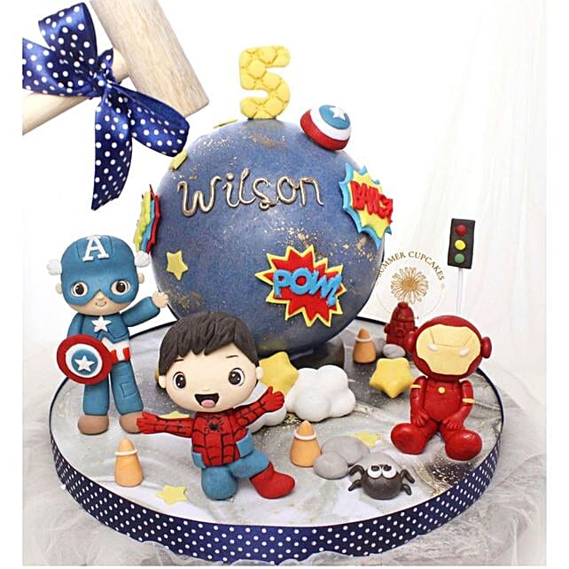 Avenger Theme Pinata Sweet Treats Half Kg indonesia | Gift Avenger ...