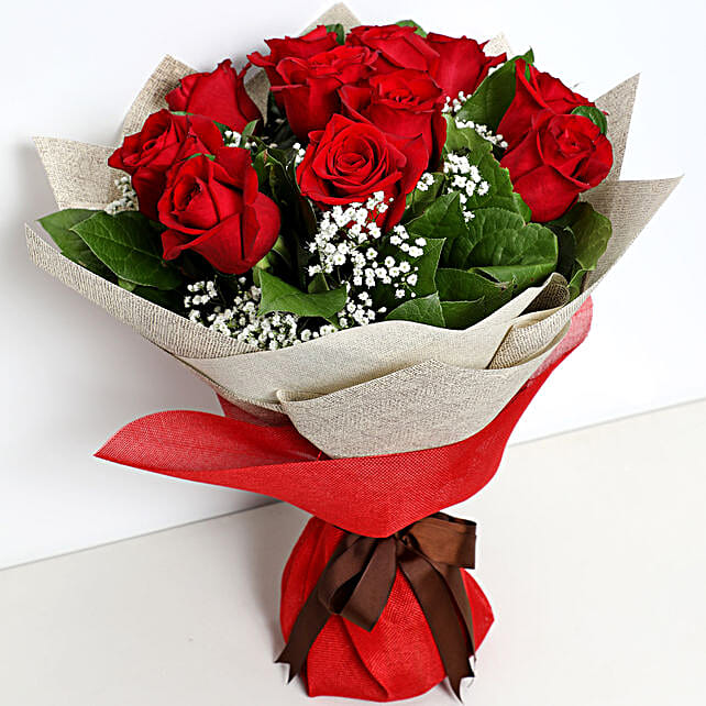 Bunch Of Ravishing Red Roses indonesia | Gift Bunch Of Ravishing Red ...