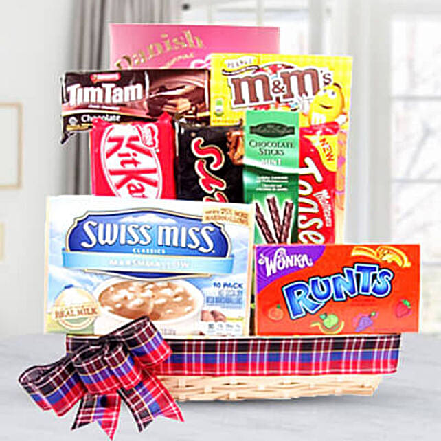 Sweet Tooth Treats Hamper indonesia | Gift Sweet Tooth Treats Hamper- FNP