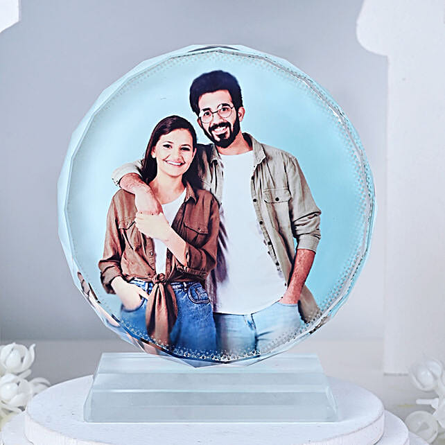 Personalised Crystal Photo Frame indonesia | Gift Personalised Crystal ...