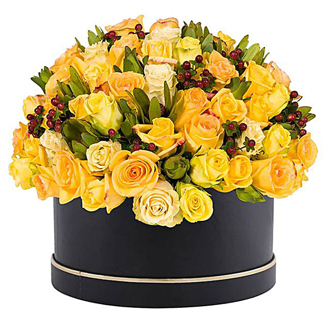 Yellow And Peach Roses kuwait | Gift Yellow And Peach Roses- FNP