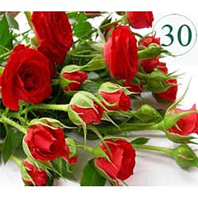 Buy/Send 30 Red Roses Online- FNP
