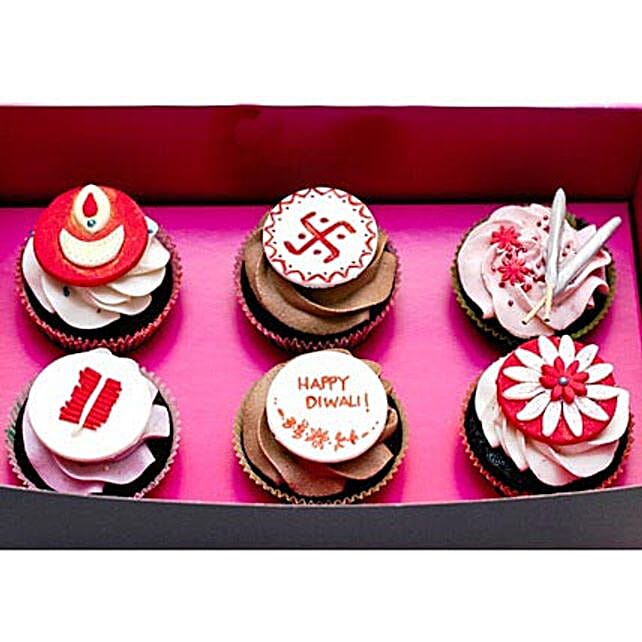 Buy/Send Delicious Deepavali Cupcakes Online- FNP