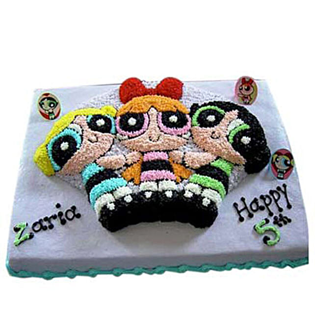 Buy/Send Flavorful Powerpuff Girls Cake Online- FNP