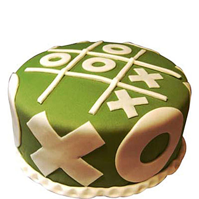 Buy/Send Fluffy Tic Tac Toe Cake Online- FNP