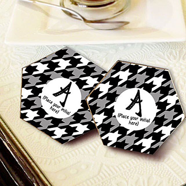 Buy/Send Personalized Letter Coasters Online- FNP
