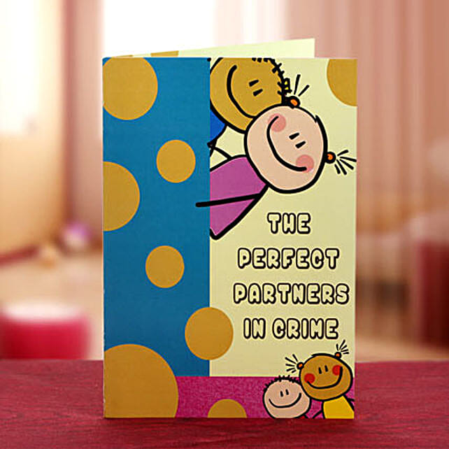 Buy/Send Partner in crime card Online- FNP