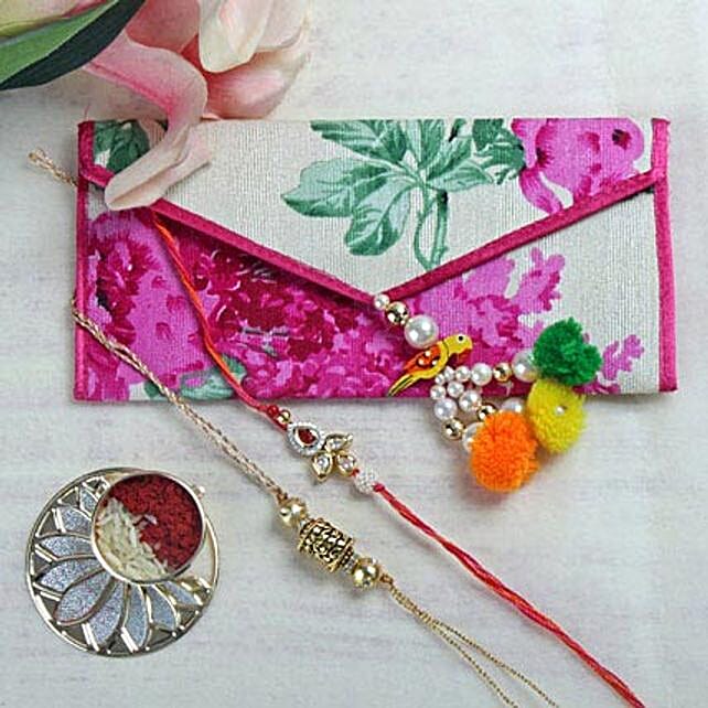 Buy/Send Precious Rakhi Set by FNP Online- FNP