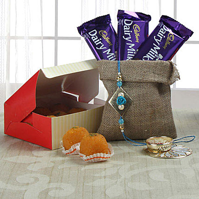 Buy/Send Rakhi Wishes With Choco by FNP Online- FNP
