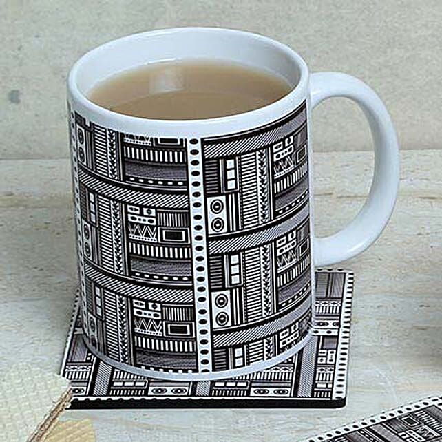 Buy/Send Mug With Matching Coaster Online- FNP