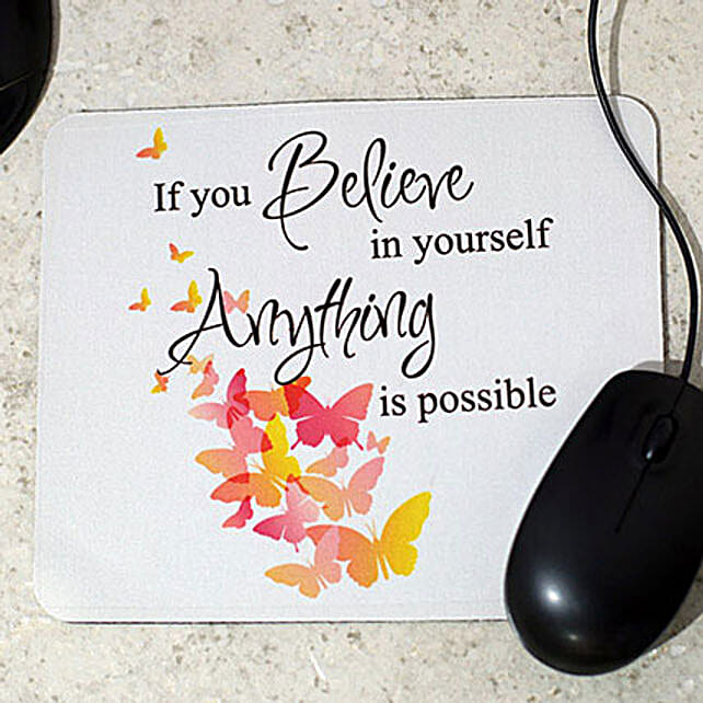 Buy/Send Inspirational Quotation Mouse Pad Online- FNP