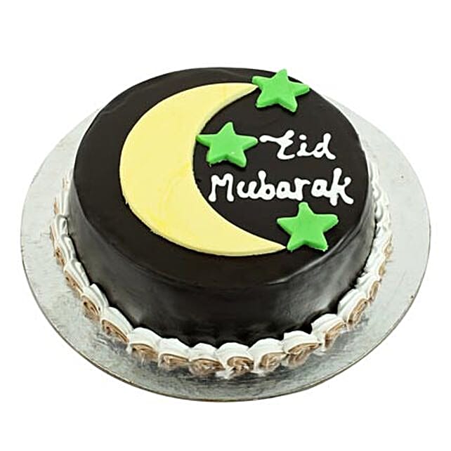 Buy/Send Crescent Moon Chocolate Eid Cake Online- FNP