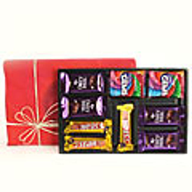 Buy/Send Cadbury Celebration Box of 121 gm with gift wraping AD Online- FNP
