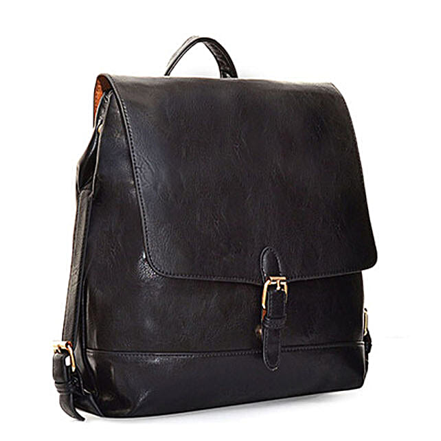 Buy/Send Classic Black Backpack Online- FNP