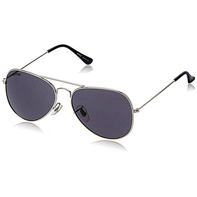 Buy/Send MTV Roadies Grey Unisex Aviator Sunglasses Online- FNP