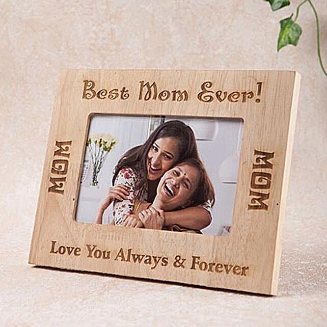 Buy/Send Personalised Best Mom Photo Frame Online- FNP
