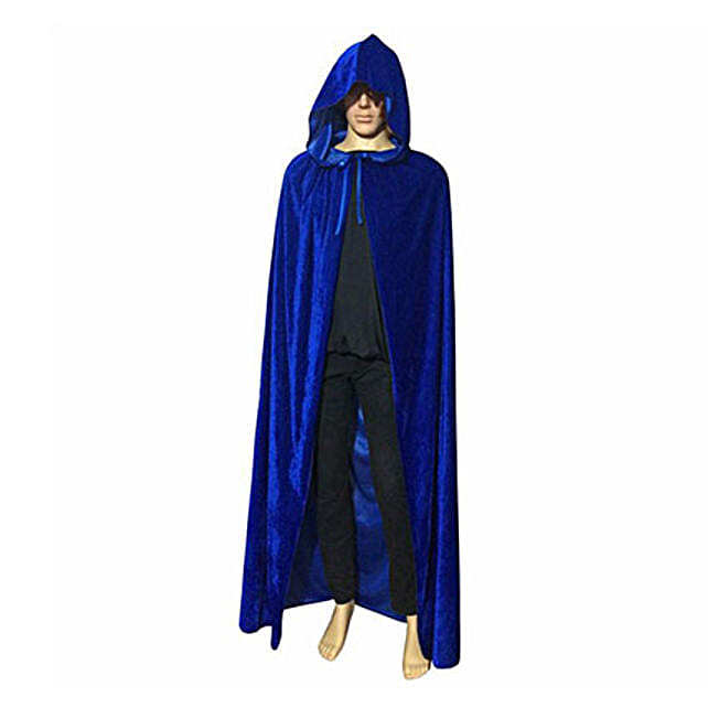 Buy/Send Royal Blue Gothic Cloak Online- FNP