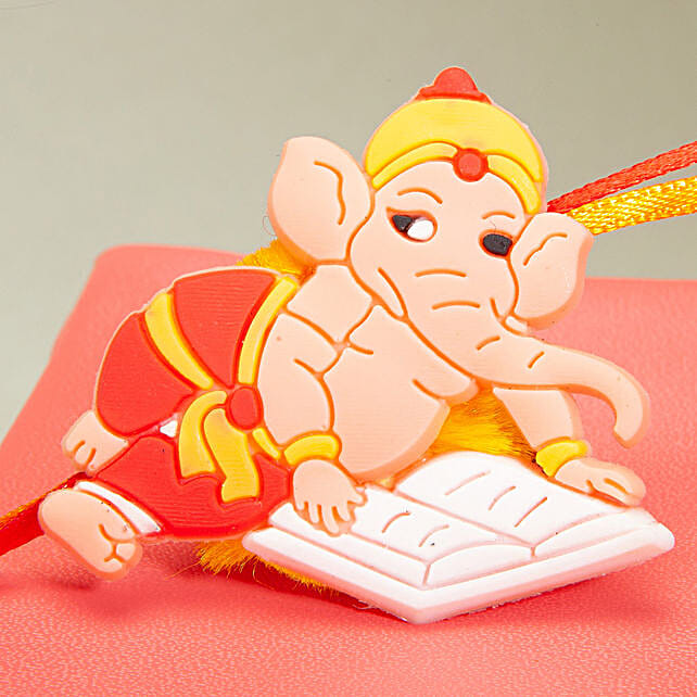 Buy/Send Sweet Studying Ganesha Rakhi Online- FNP