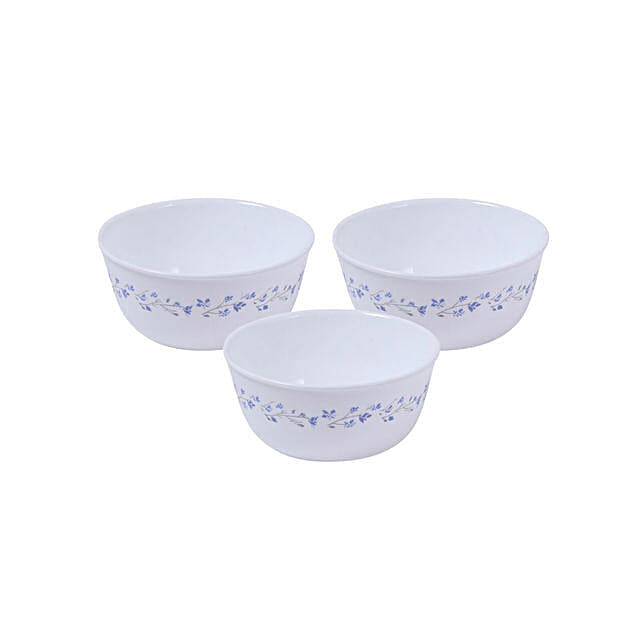 Buy/Send Corelle Lilac Blush Curry Bowls Set 3 Pcs Online- FNP