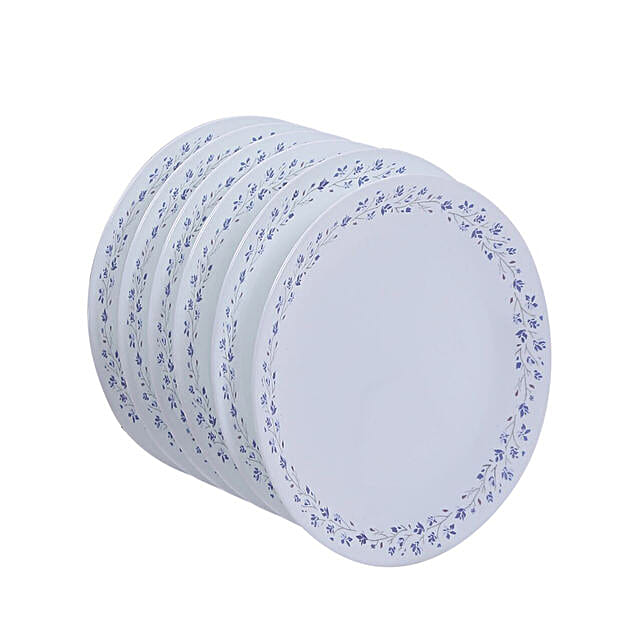 Buy/Send Corelle Lilac Blush Medium Plates Set 6 Pcs Online- FNP