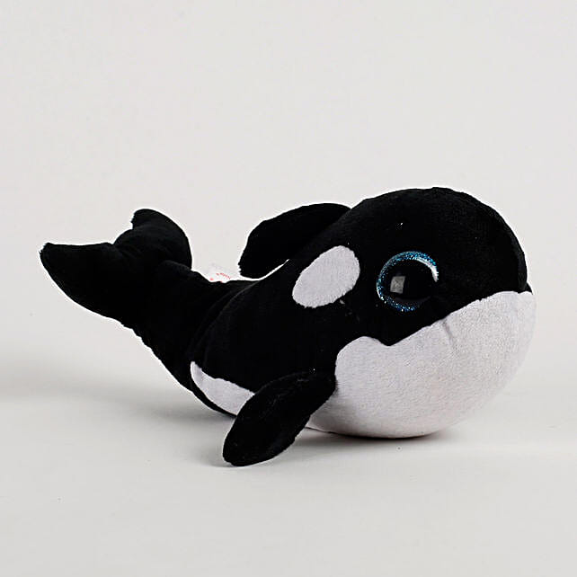 Buy/Send Beanie Boos Nona The Whale Soft Toy Online- FNP