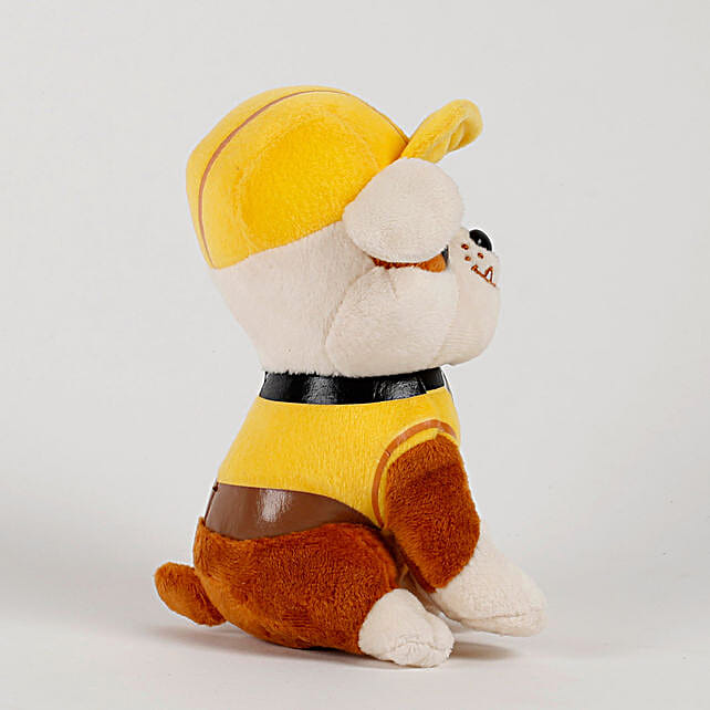 Buy/Send Paw Patrol RUBBLE Bull Dog Plush Soft Toy Online- Ferns N Petals