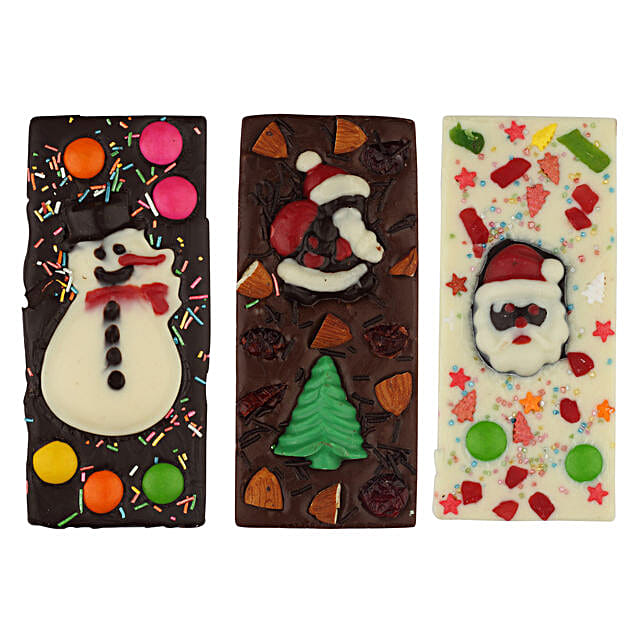 Buy/Send Christmas Themed Chocolate Bar Combo Online- FNP