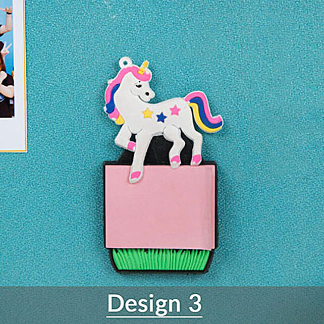 Buy/Send Magical Unicorn Sticky Notes with Magnetic Back Online- FNP