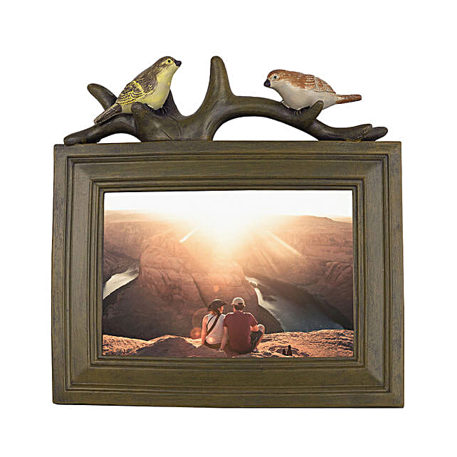 Buy/Send Olive Green Rectangle Photo Frame Online- Ferns N Petals