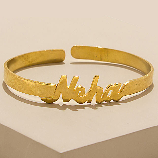 Buy/Send Personalised Cursive Name Bracelet Online- FNP